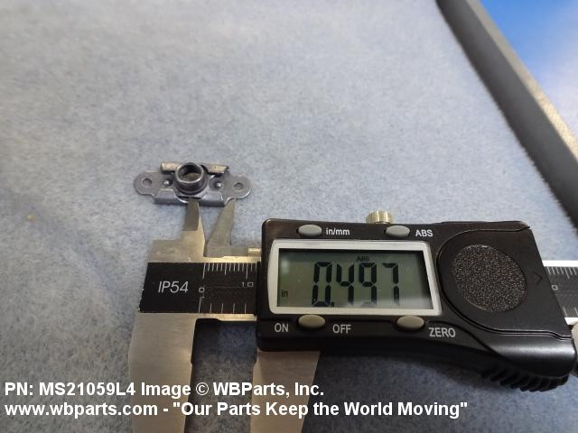 MS21059-L4 - NUT PLATE | WBParts