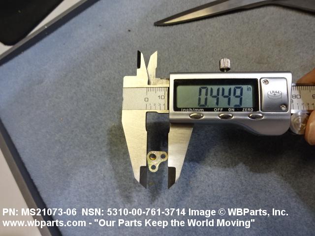 5310-00-761-3714 - PLATE SELF-LOCKING NUT | WBParts