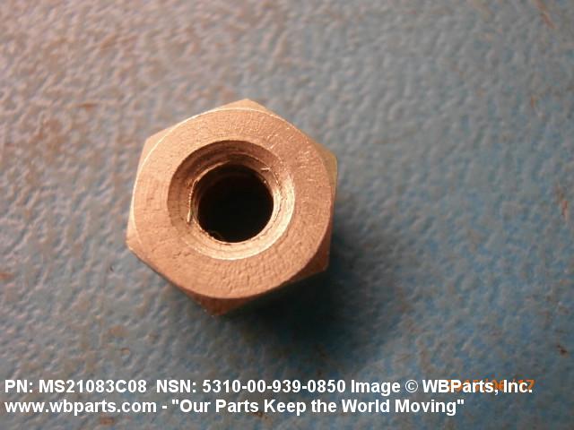 5310-00-939-0850 - HEXAGON SELF-LOCKING NUT | WBParts