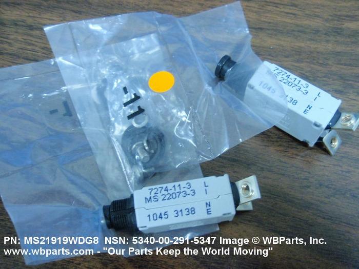 5340-00-291-5347 - LOOP CLAMP, MS219198, MS21919-8, MS21919DG8 | WBParts