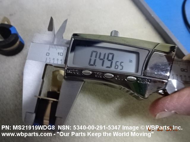 5340-00-291-5347 - LOOP CLAMP, MS219198, MS21919-8, MS21919DG8 | WBParts