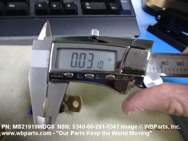 5340-00-291-5347 - LOOP CLAMP, MS219198, MS21919-8, MS21919DG8 | WBParts