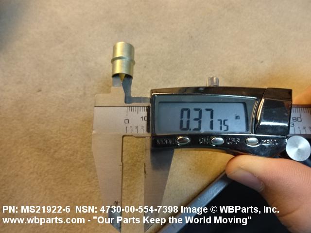 ms21922-6 - SLEEVE | WBParts