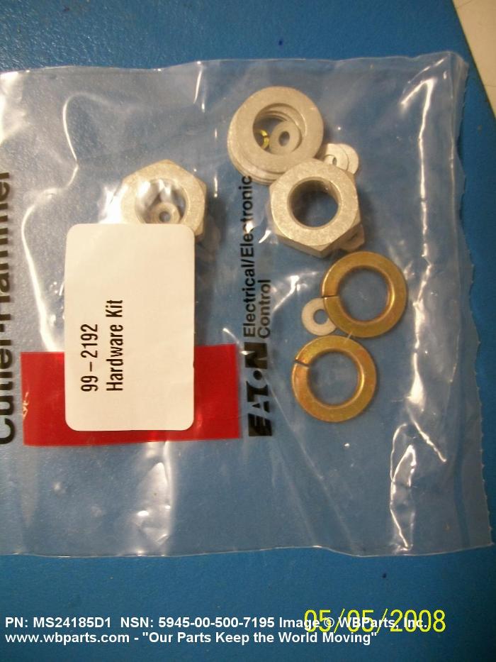 5945-00-500-7195 - ELECTROMAGNETIC RELAY, MS24185D1, MS24185-D1 ...