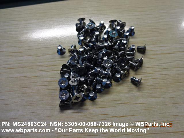 5305-00-066-7326 - MACHINE SCREW | WBParts