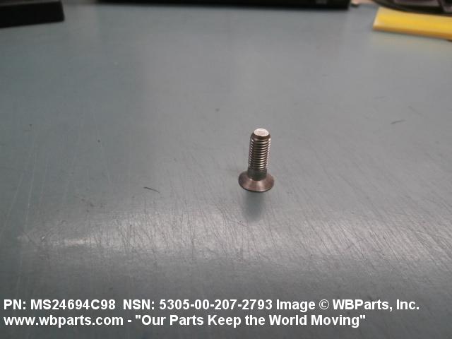 MS24694-C98 - SCREW | WBParts