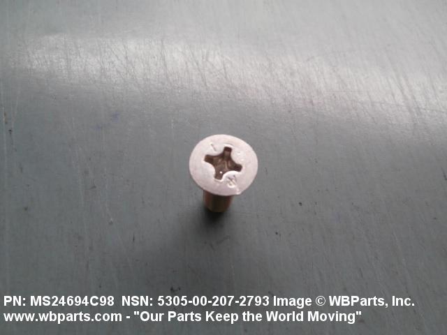 MS24694-C98 - SCREW | WBParts