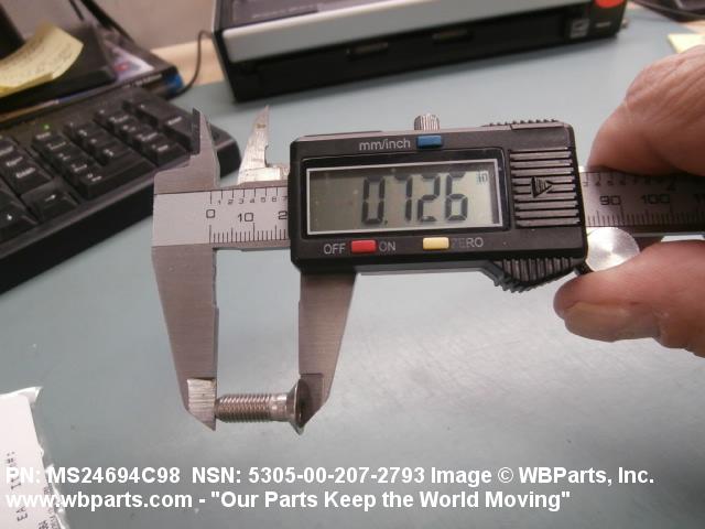 MS24694-C98 - SCREW | WBParts