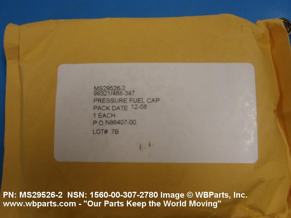 1560-00-307-2780 - FILLER OPENING CAP | WBParts