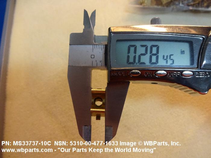 5310-00-477-1633 - SHEET SPRING NUT | WBParts