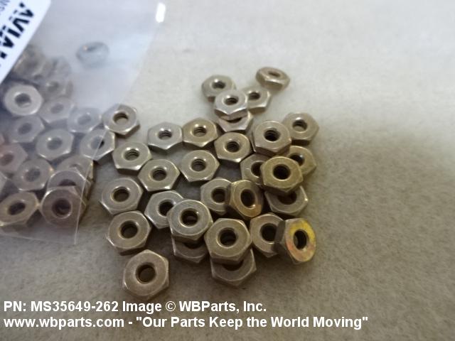5310-00-934-9747 - HEXAGON PLAIN NUT, MS 35649-262, MS2034165, MS20341 ...