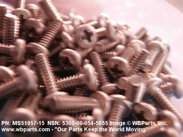 5305-00-054-5655 - MACHINE SCREW, MS1620021, MS3523321, MS35233-21 ...