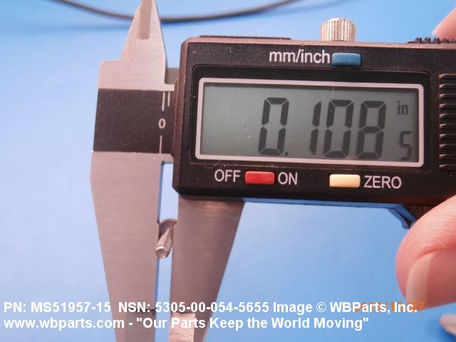 5305-00-054-5655 - MACHINE SCREW, MS1620021, MS3523321, MS35233-21 ...