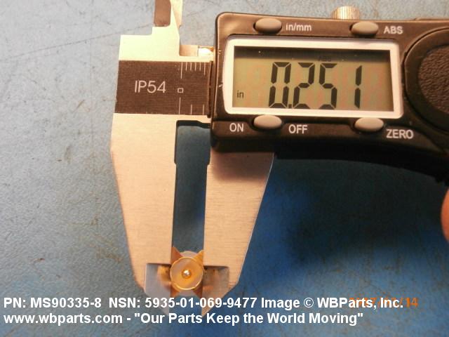 5935-01-069-9477 - PLUG-IN ELECTRONIC COMPONENTS SOCKET, MS903358 ...