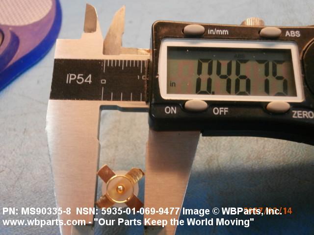 5935-01-069-9477 - PLUG-IN ELECTRONIC COMPONENTS SOCKET, MS903358 ...