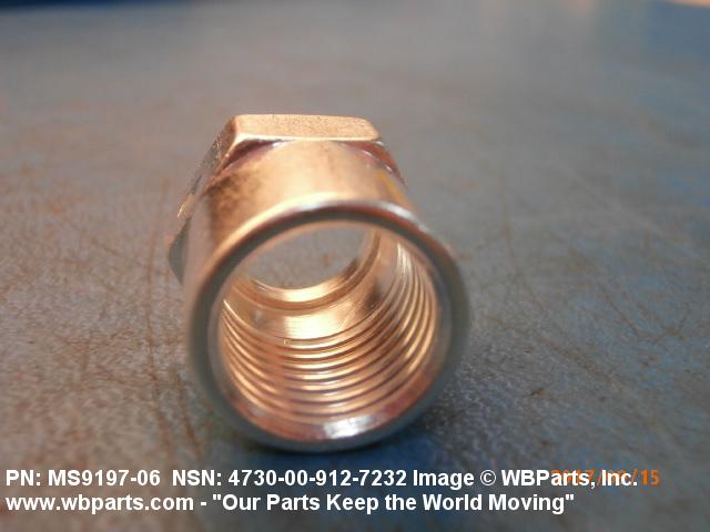 4730-00-912-7232 - TUBE COUPLING NUT, MS919706, MS9197-06, 00-912-7232 ...