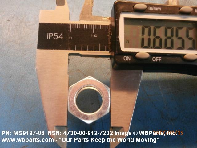 4730-00-912-7232 - TUBE COUPLING NUT, MS919706, MS9197-06, 00-912-7232 ...