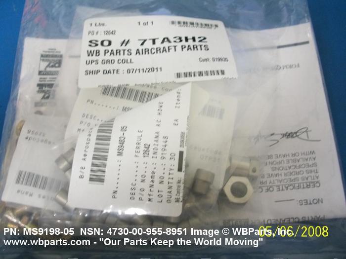 4730-00-955-8951 - TUBE COUPLING NUT | WBParts