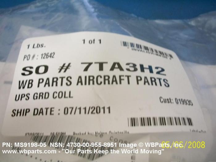 4730-00-955-8951 - TUBE COUPLING NUT | WBParts