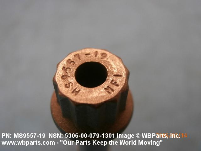 5306-00-079-1301 - MACHINE BOLT | WBParts