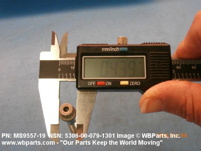 5306-00-079-1301 - MACHINE BOLT | WBParts