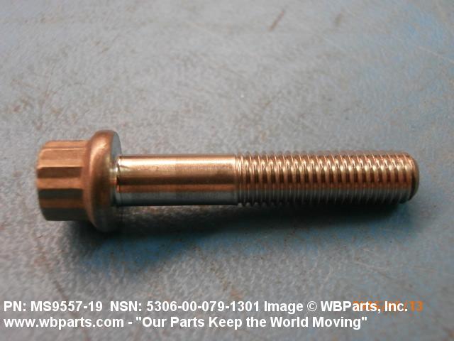 5306-00-079-1301 - MACHINE BOLT | WBParts