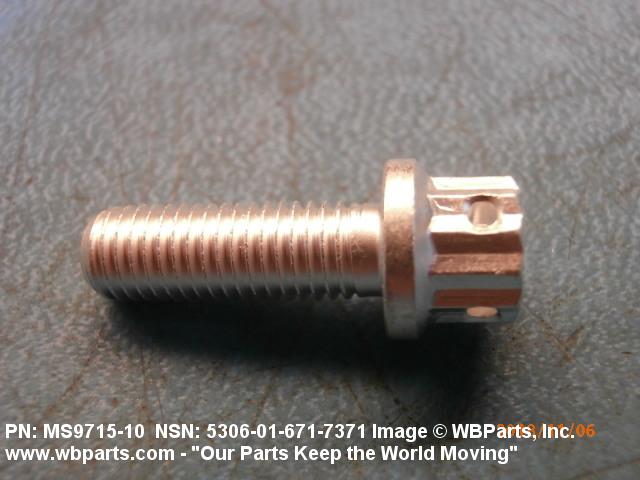 MS9715-10 - BOLT | WBParts