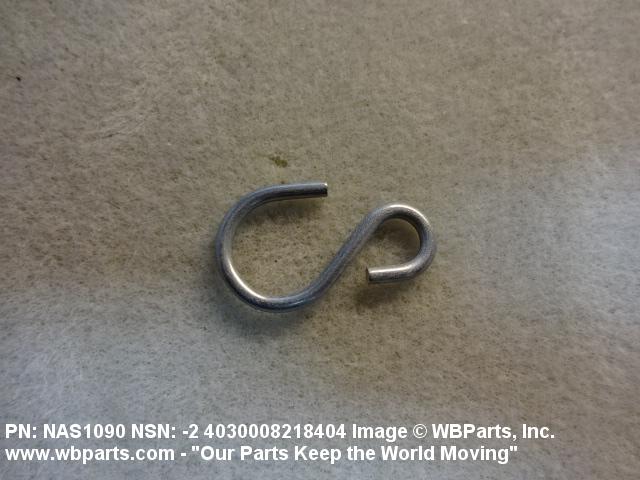 4030-00-821-8404 - S CHAIN HOOK, NAS10902, NAS1090-2, 10110516 | WBParts