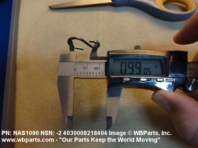 4030-00-821-8404 - S CHAIN HOOK, NAS10902, NAS1090-2, 10110516 | WBParts