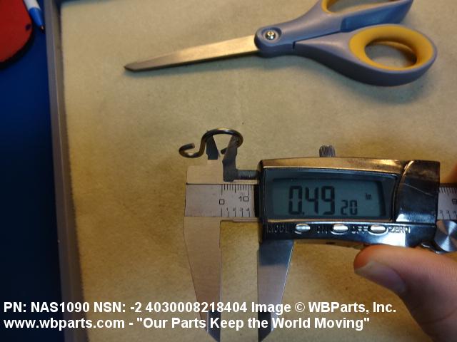 4030-00-821-8404 - S CHAIN HOOK, NAS10902, NAS1090-2, 10110516 | WBParts