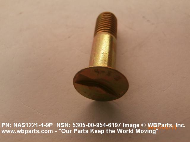 5305-00-954-6197 - MACHINE SCREW, NAS122149, NAS1221-4-9, NAS122149P | WBParts