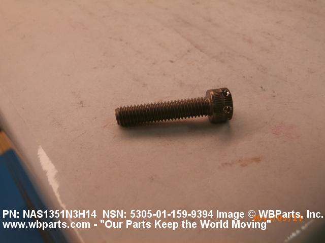 5305-01-159-9394 - SOCKET HEAD CAP SCREW | WBParts