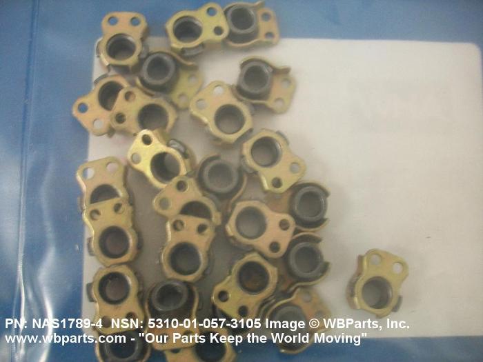 5310-01-057-3105 - PLATE SELF-LOCKING NUT | WBParts