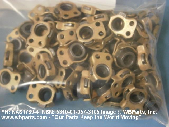 5310-01-057-3105 - PLATE SELF-LOCKING NUT | WBParts
