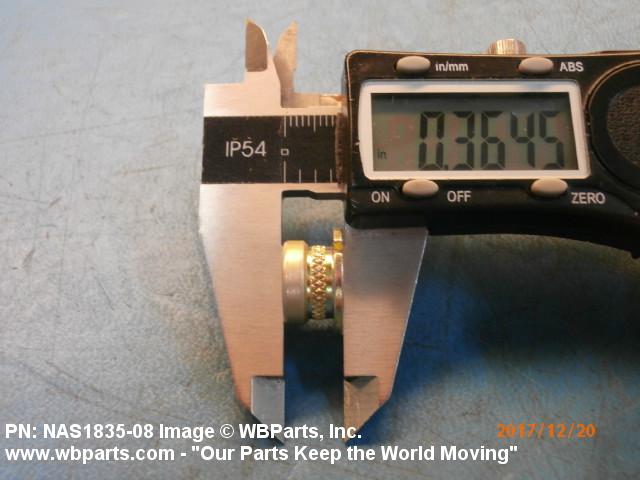 5325-01-121-3073 - PANEL FASTENER INSERT, NAS183508, NAS1835-08, 01-121 ...
