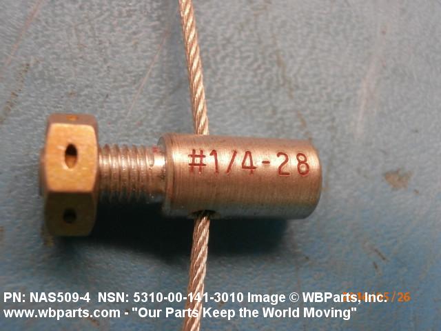 5310-00-141-3010 - HEXAGON PLAIN NUT, NAS5094, NAS509-4, FFN836 | WBParts