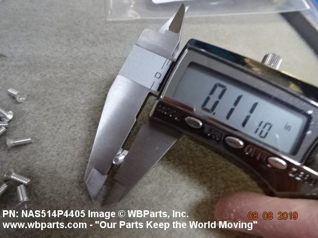 5305-00-551-0002 - MACHINE SCREW, NAS514P4405, NAS514P440-5, 10125379 ...