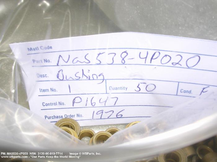 3120-00-810-7714 - SLEEVE BUSHING | WBParts