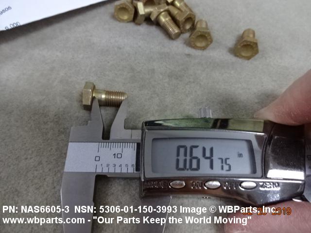 5306-01-150-3993 - SHEAR BOLT | WBParts