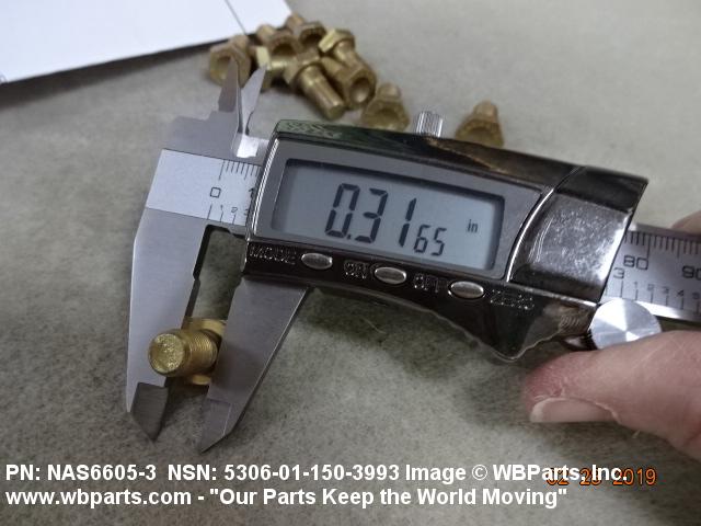 5306-01-150-3993 - SHEAR BOLT | WBParts