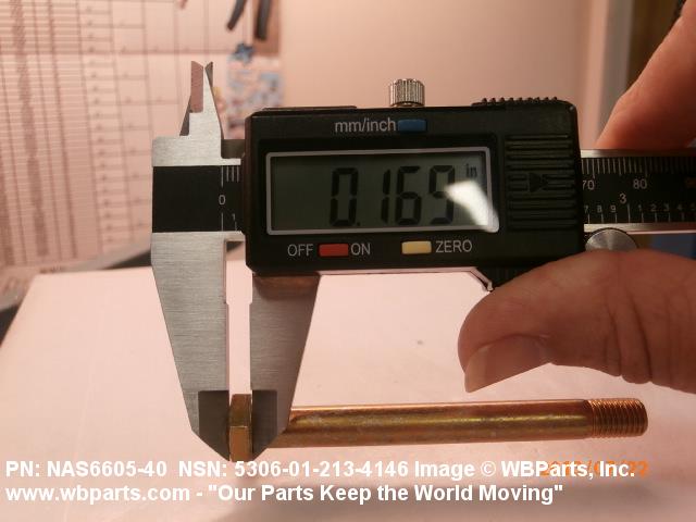 5306-01-213-4146 - SHEAR BOLT | WBParts