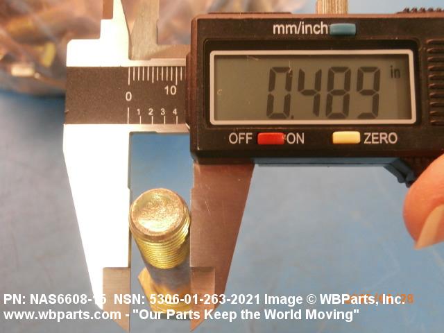 5306-01-263-2021 - SHEAR BOLT | WBParts