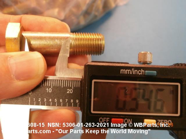 5306-01-263-2021 - SHEAR BOLT | WBParts