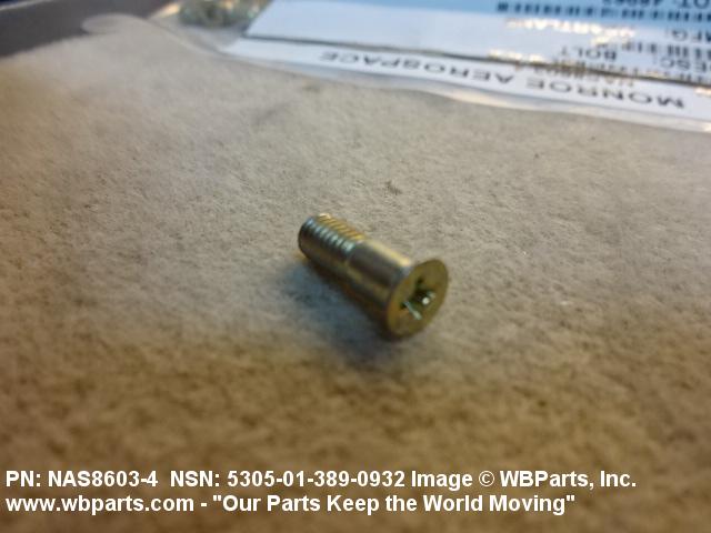 5305-01-389-0932 - CLOSE TOLERANCE SCREW | WBParts