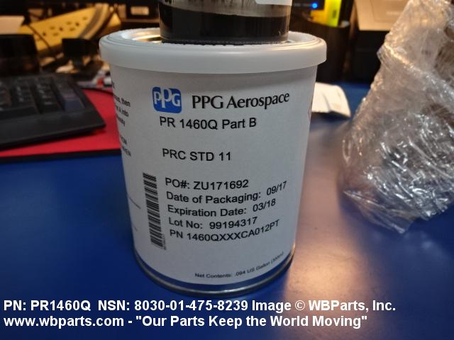 8030-01-475-8239 - SEALING COMPOUND, PR1460Q, PR-1460-Q, 01-475-8239 ...