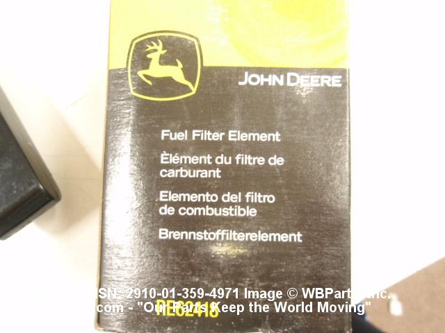 2910-01-359-4971 - FLUID FILTER ELEMENT | WBParts