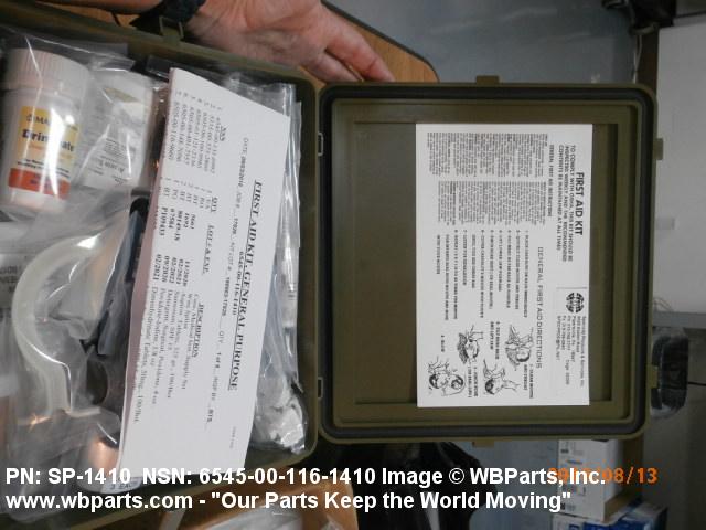 6545-00-116-1410 - GENERAL PURPOSE FIRST AID KIT, UA 7142 , UA7142, 00 ...