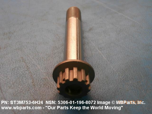 5306-01-196-8072 - SHEAR BOLT | WBParts