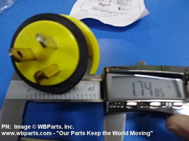 5935-00-220-2213 - ELECTRICAL PLUG CONNECTOR, M2726/38-001, M272638001 ...