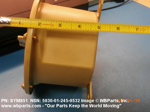 5930-01-245-9532 - ROTARY SWITCH, M15743/8-003, M157438003, SYM 851 ...